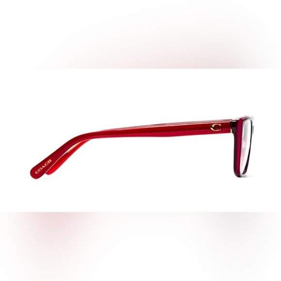 Coach | Accessories | Coach Hc629 5532 Berry Laminate Burgundy ...